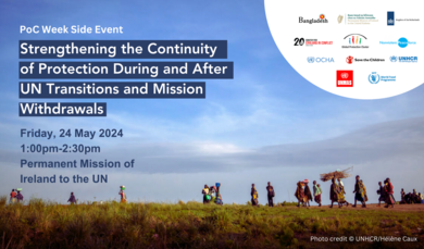 Protection of Civilians | Global Protection Cluster